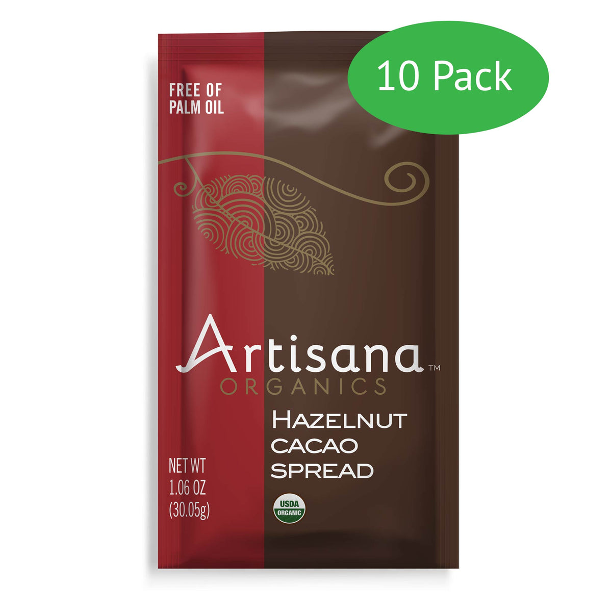Hazelnut Cacao Spread | Travel & Snack Packs | Artisana Organics
