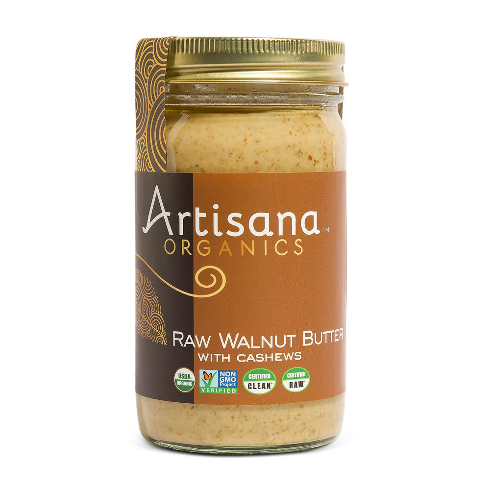 Raw Organic Walnut Butter with Cashews | Artisana Market